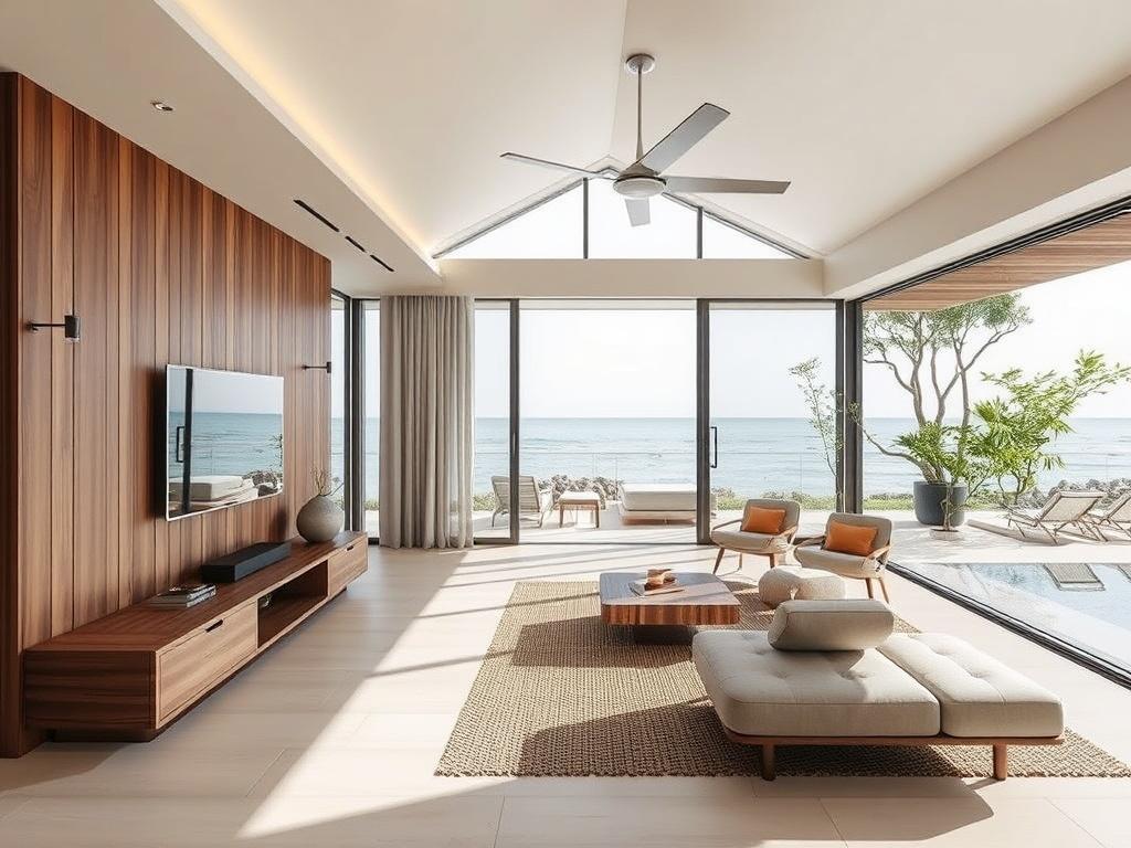 Sleek Coastal Living: Minimalist Homes Perfect for Humid Beach Areas
